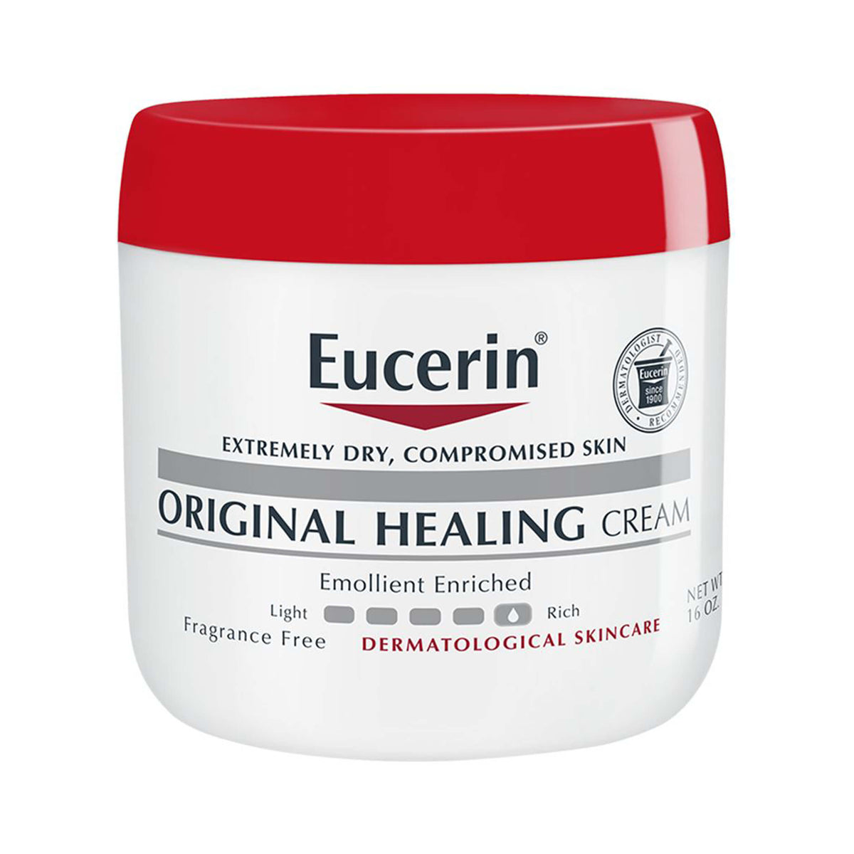 Eucerin - Original Healing Cream - For Extremely Dry Skin - 454 g ...