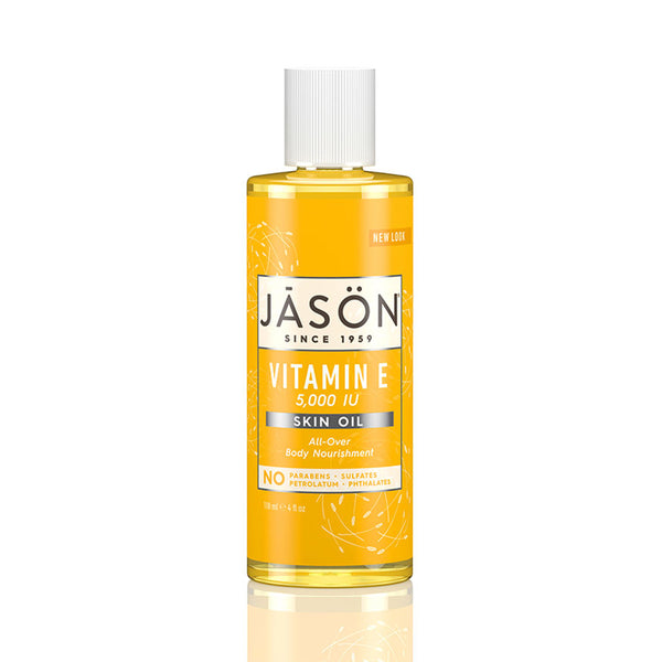 Jason Natural - Vitamin E 5,000 IU Maximum Strength Skin Oil - 118 mL ...